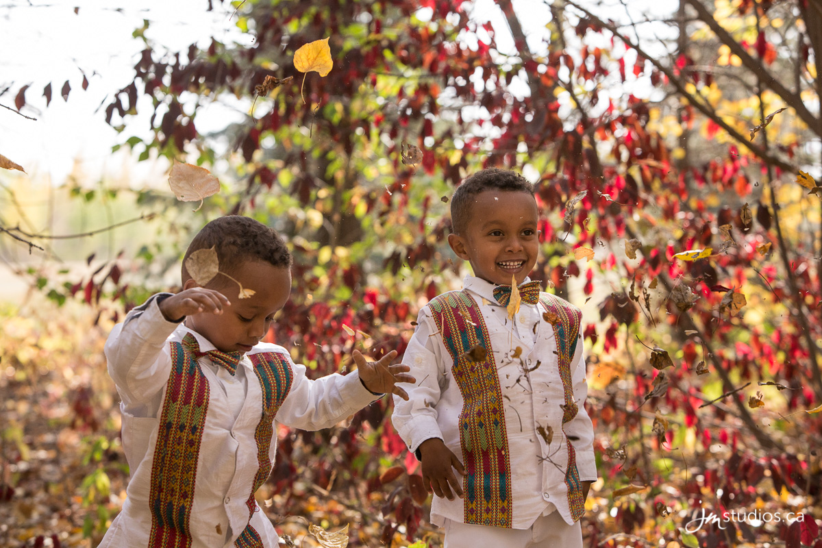 The Woldeyohannes’s Family Photos at Elliston Park in Calgary