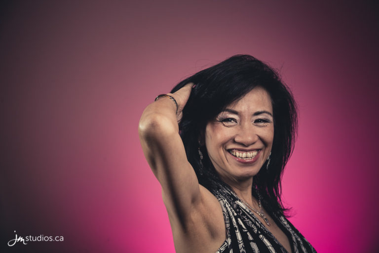 Mary Suen’s Portrait Session at Calgary’s JM Studios