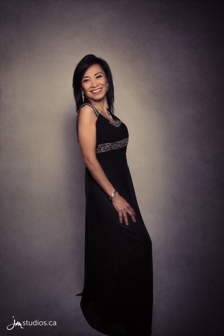 Mary Suen’s Portrait Session at Calgary’s JM Studios
