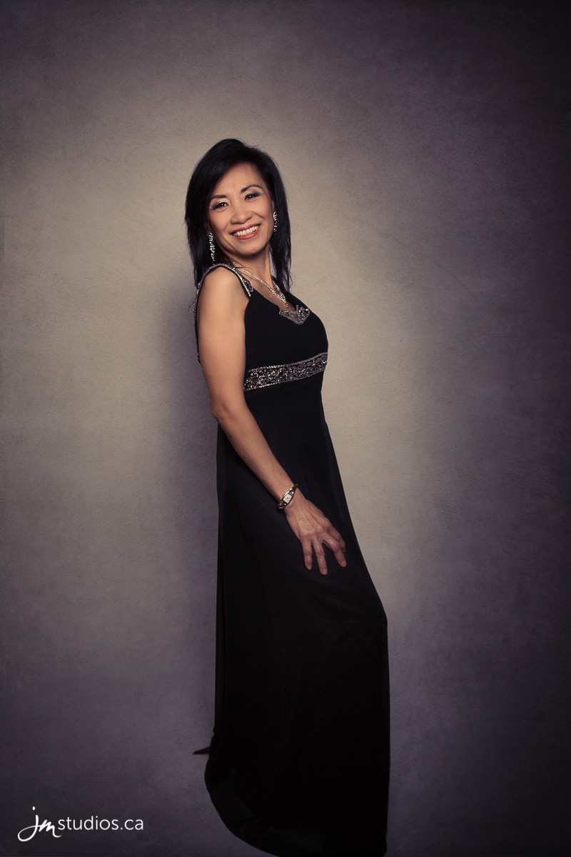 Mary Suen’s Portrait Session at Calgary’s JM Studios