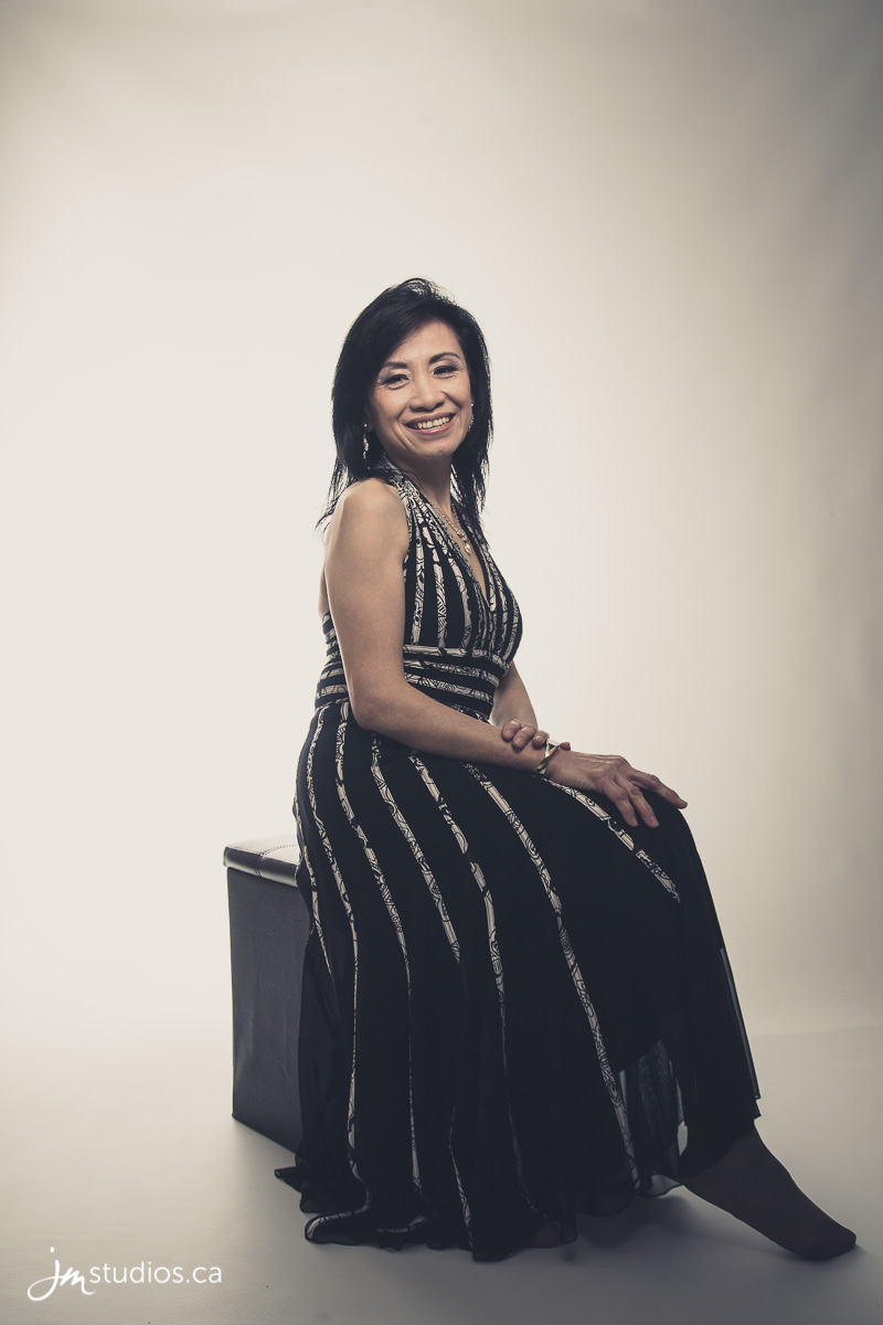 Mary Suen’s Portrait Session at Calgary’s JM Studios