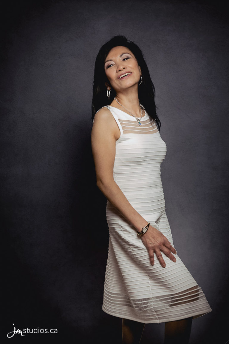 Mary Suen’s Portrait Session at Calgary’s JM Studios