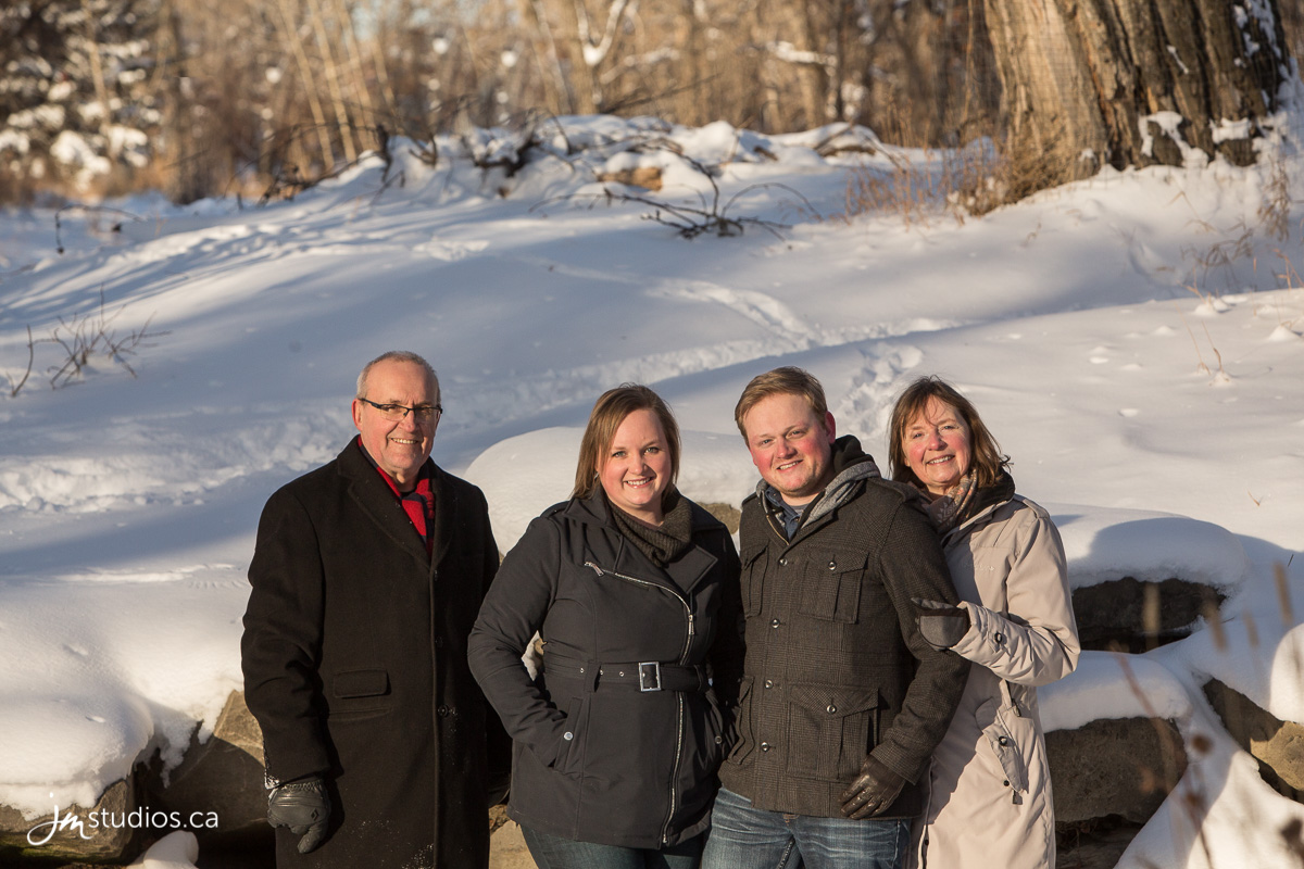 The Pointon’s Family Photos at Pearce Estate Park in Calgary