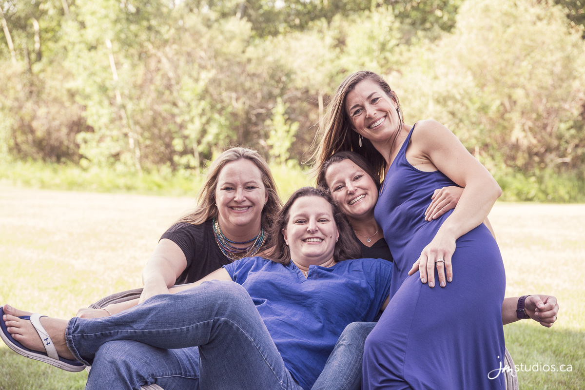The Maxwell Family Photos at their home out in Springbank in Calgary